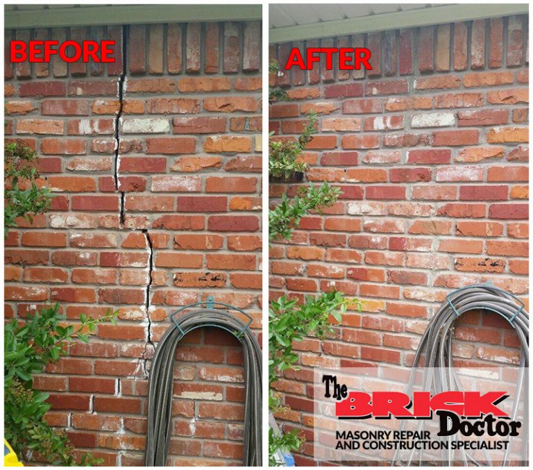 Before and After Brick Photos | Masonry and Brick Repair | Brick Doctor
