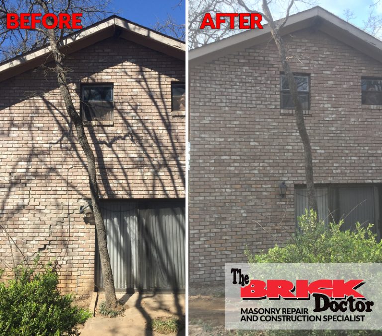 Before and After Brick Photos | Masonry and Brick Repair | Brick Doctor